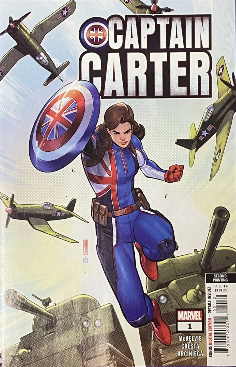 CAPTAIN CARTER #1 SET NAKAYAMA 616 Variant & Second Print – The 616 Comics