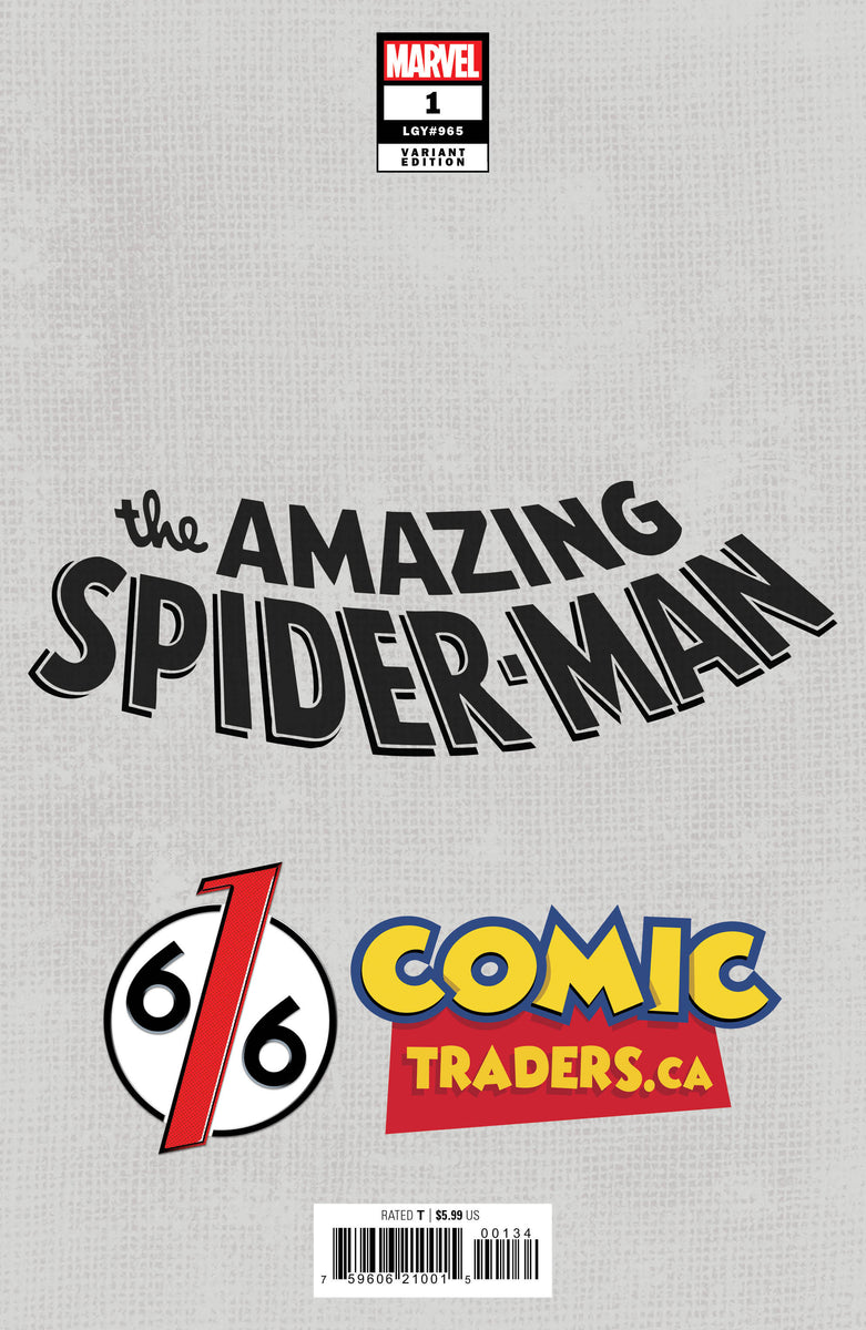 AMAZING SPIDER-MAN #1 IVAN TALAVERA 616 Virgin Variant LTD 1000 – The ...