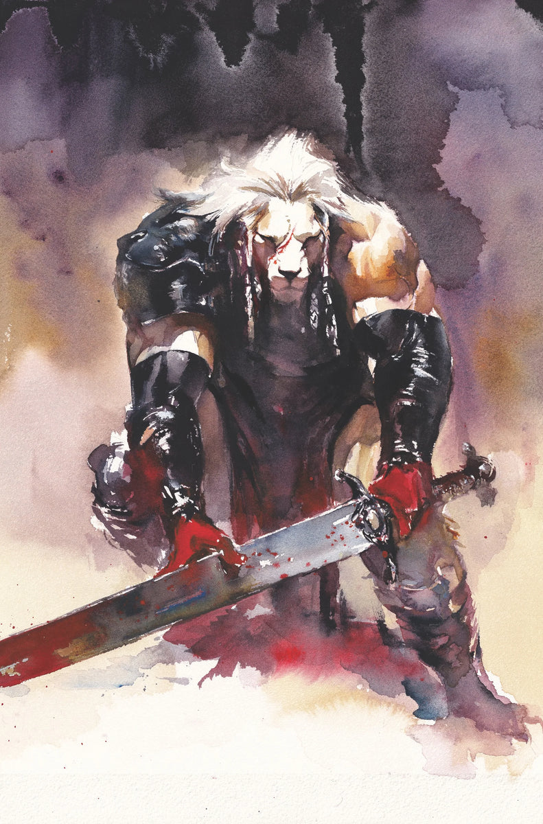 INVINCIBLE UNIVERSE BATTLE BEAST #4 ITO Virgin Spot Foil Watercolor Va ...