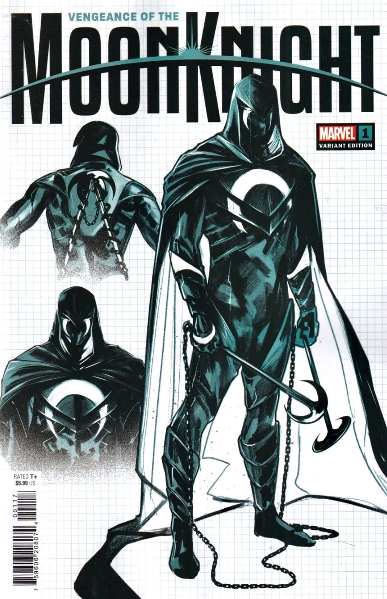 VENGEANCE OF MOON KNIGHT 1 Set BARENDS Variant & 1:10 Ratio LTD 3000 ...