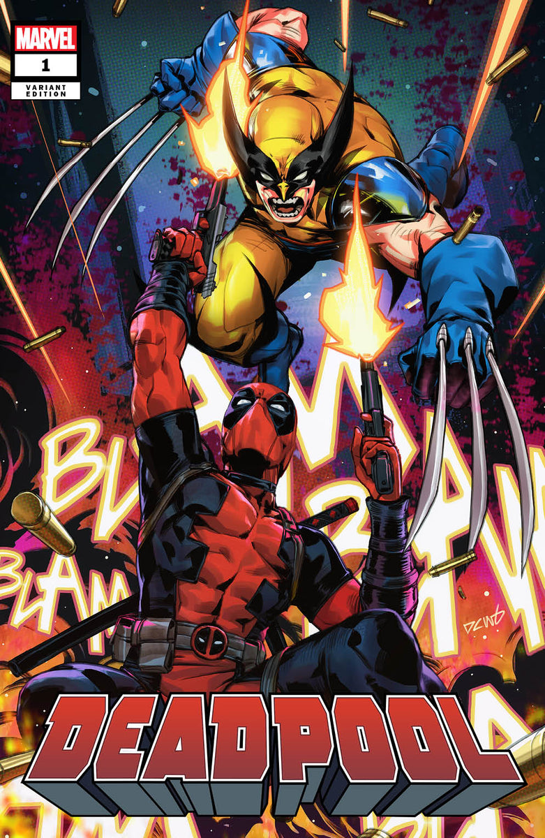 DEADPOOL #1 DERRICK CHEW 616 Trade Dress & Virgin Variant Set LTD 600 ...