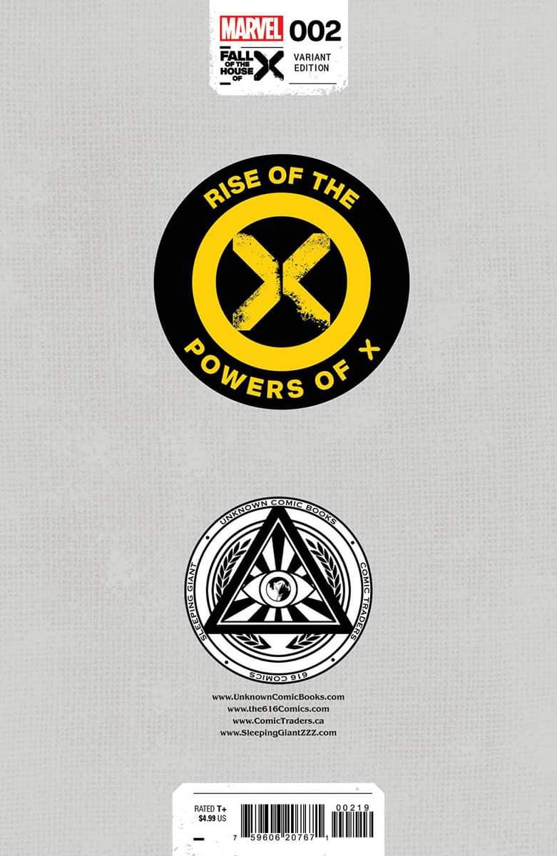 RISE OF POWERS OF X 2 EJIKURE MAGIK Virgin Variant – The 616 Comics