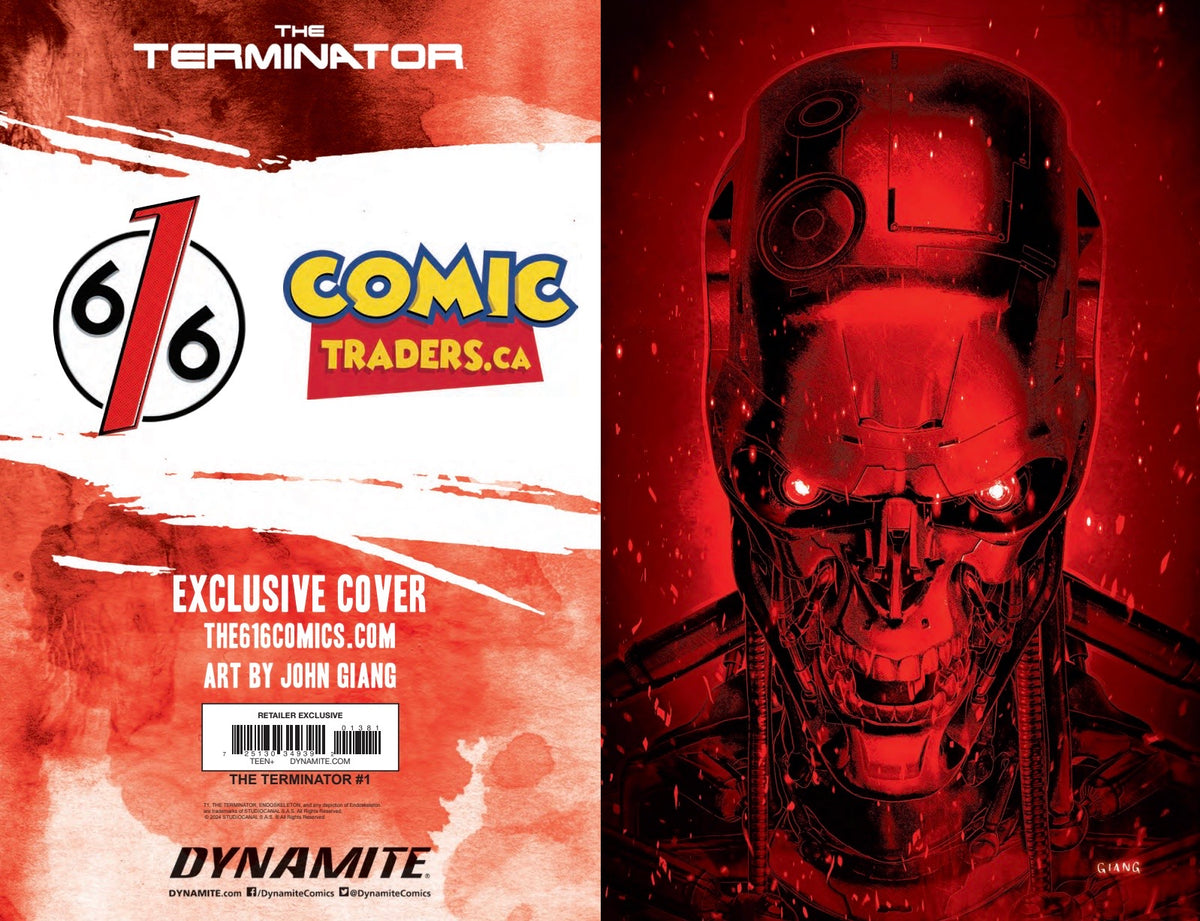 TERMINATOR #1 JOHN GIANG 616 Comics Virgin Variant B LTD 500 – The 616 ...
