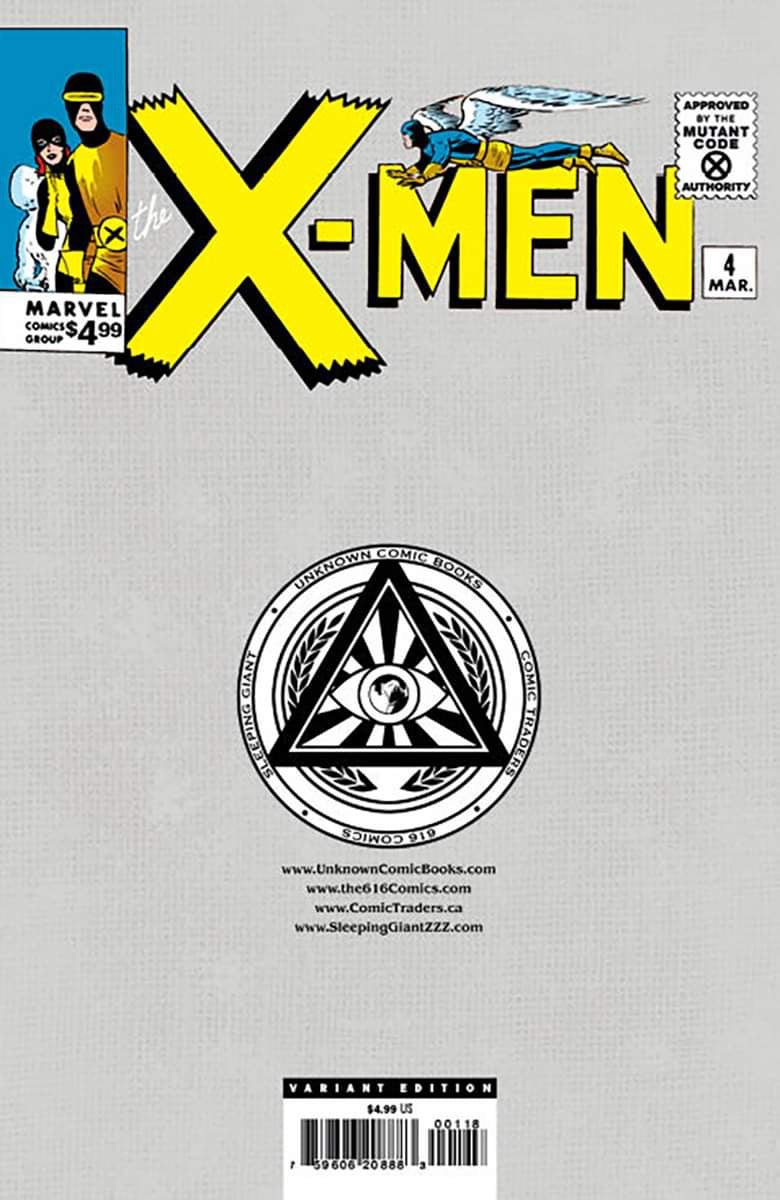 UNCANNY X-MEN #4 FACSIMILE DERRICK CHEW Virgin Variant – The 616 Comics