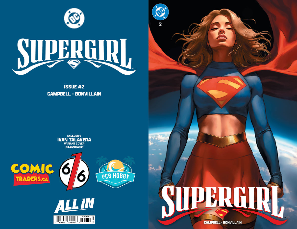 SUPERGIRL #2 IVAN TALAVERA 616 Comics Trade Dress Variant A LTD 3000 ...