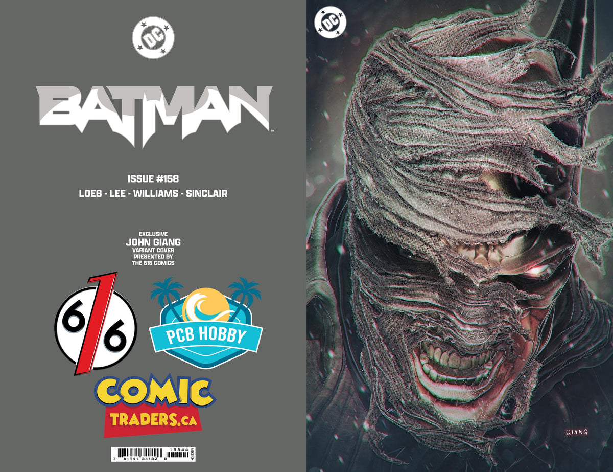 SIGNED & REMARKED BATMAN #158 JOHN GIANG 616 COMICS HUSH 2 Virgin Vari ...