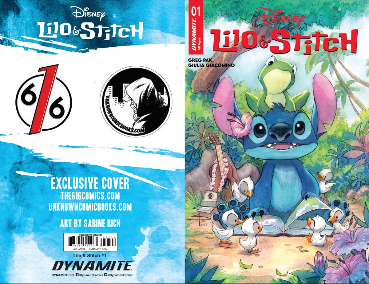 LILO & STITCH #1 SABINE RICH 616 Trade Dress Variant LTD 500 – The 616 ...