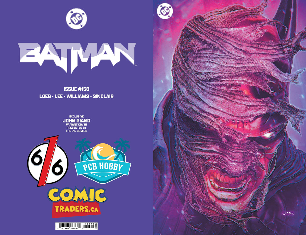 SIGNED BATMAN #158 JOHN GIANG 616 COMICS HUSH 2 Virgin FOIL Variant C ...