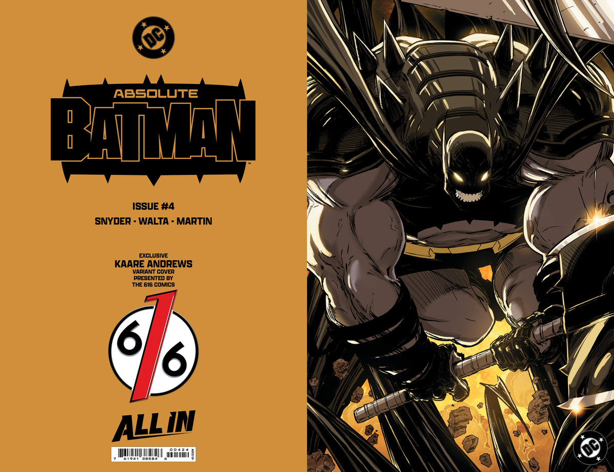 ABSOLUTE BATMAN 4 KAARE ANDREWS 616 Virgin Variant LTD 1500 – The 616 ...