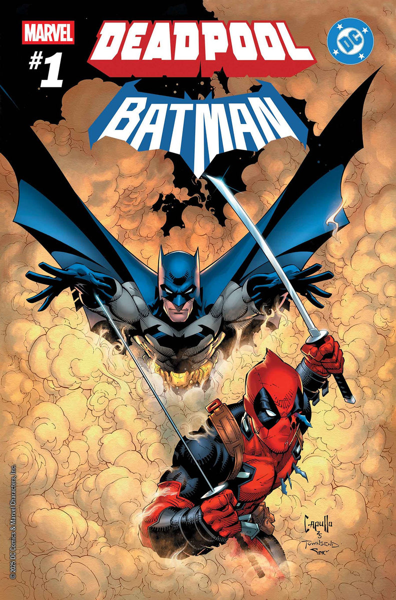 MARVEL DC DEADPOOL BATMAN #1 PATRICK GLEASON Variant & GREG CAPULLO Ma ...