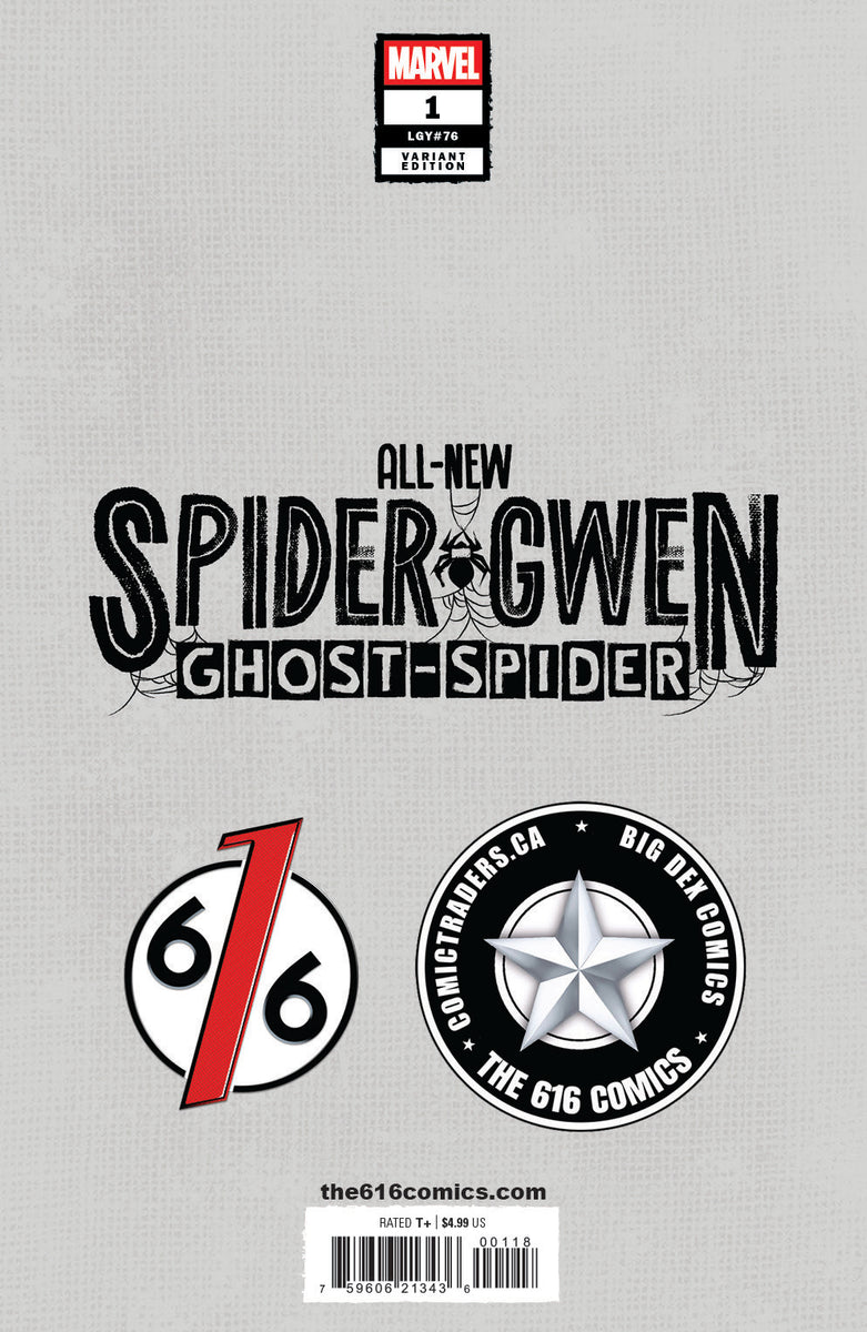 ALL-NEW SPIDER-GWEN GHOST SPIDER 1 SHANNON MAER 616 Virgin Variant LTD ...