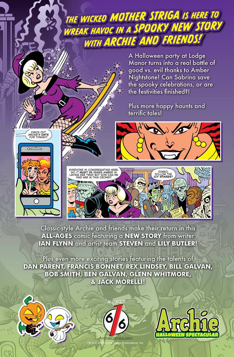 ARCHIE HALLOWEEN SPECTACULAR 2024 JOSH BURNS 616 Virgin Variant A LTD ...