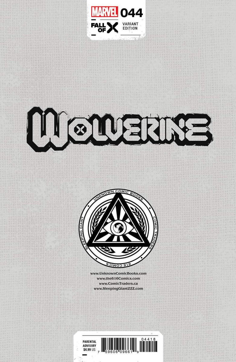 WOLVERINE #44 STEPHEN SEGOVIA Virgin Variant – The 616 Comics