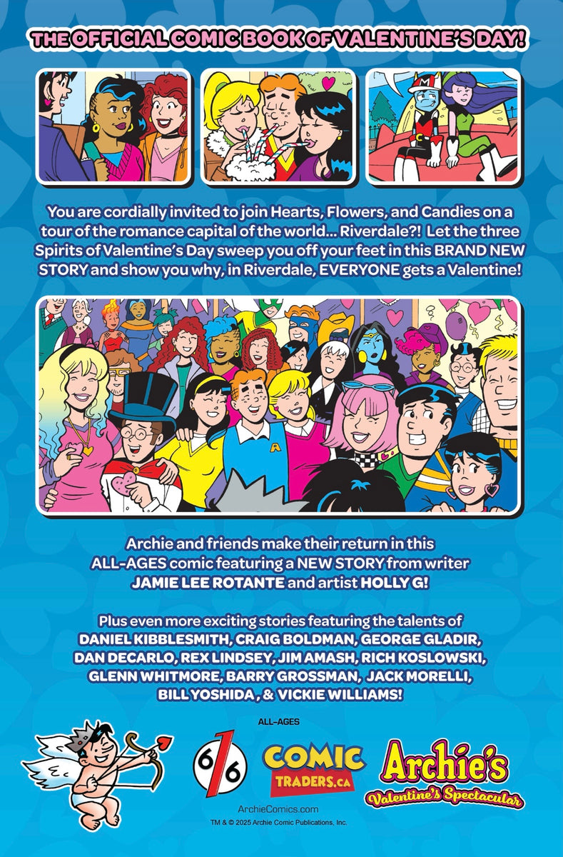ARCHIE VALENTINES SPECTACULAR 2025 JOSH BURNS 616 Virgin Variant A LTD ...