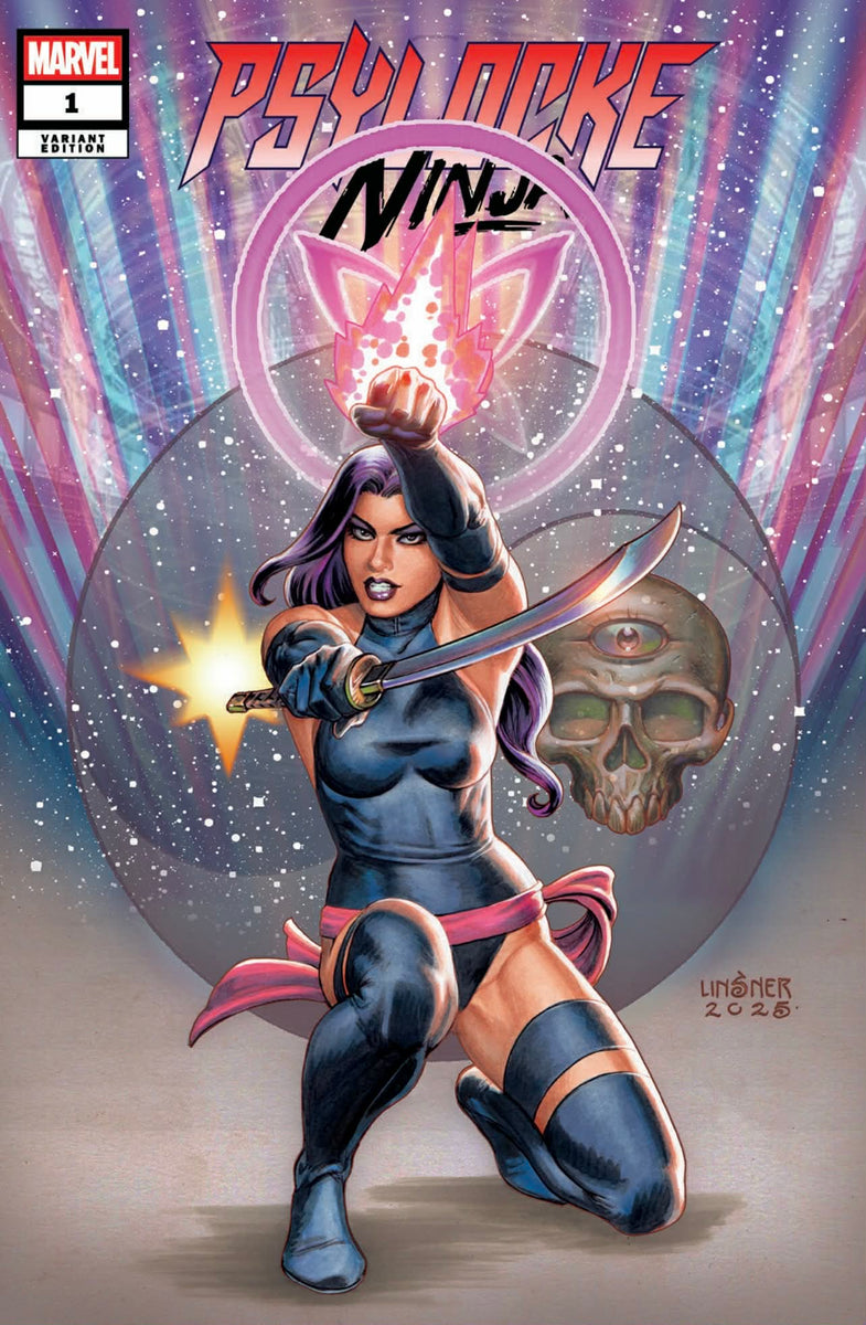 PSYLOCKE NINJA #1 JOSEPH LINSNER Trade Dress Variant A LTD 3000 – The 616 Comics