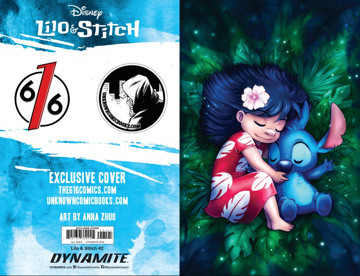 LILO & STITCH #2 ANNA ZHUO 616 Virgin Variant B LTD 500 – The 616 Comics