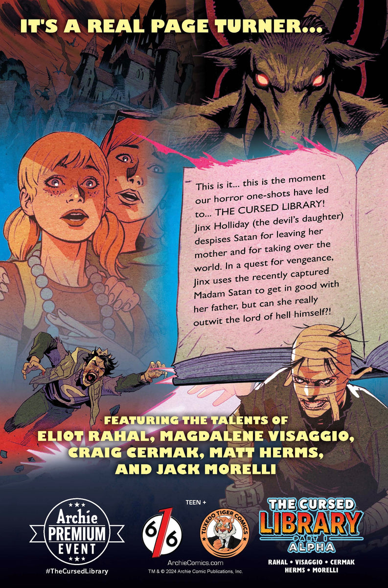 CURSED LIBRARY ALPHA #1 NATHAN SZERDY 616 Virgin Variant A LTD 250 ...