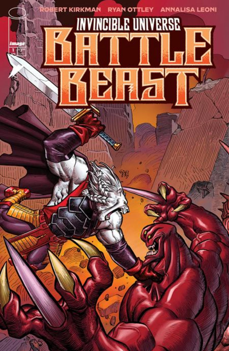 INVINCIBLE UNIVERSE BATTLE BEAST #1 EJ SU 1:10 Ratio Variant Cvr D ...