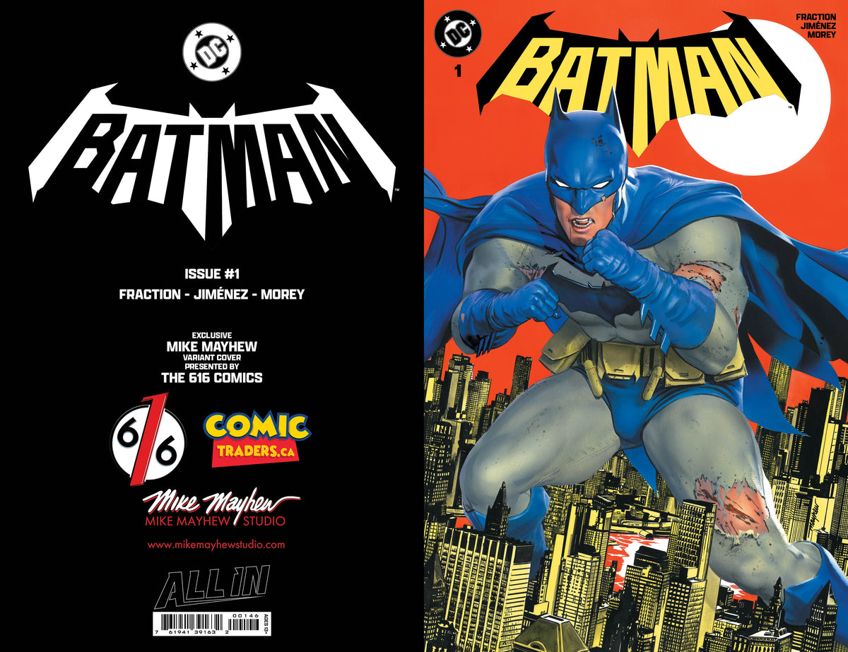 BATMAN #1 MIKE MAYHEW 616 COMICS Trade Dress Variant A LTD 3000 – The ...