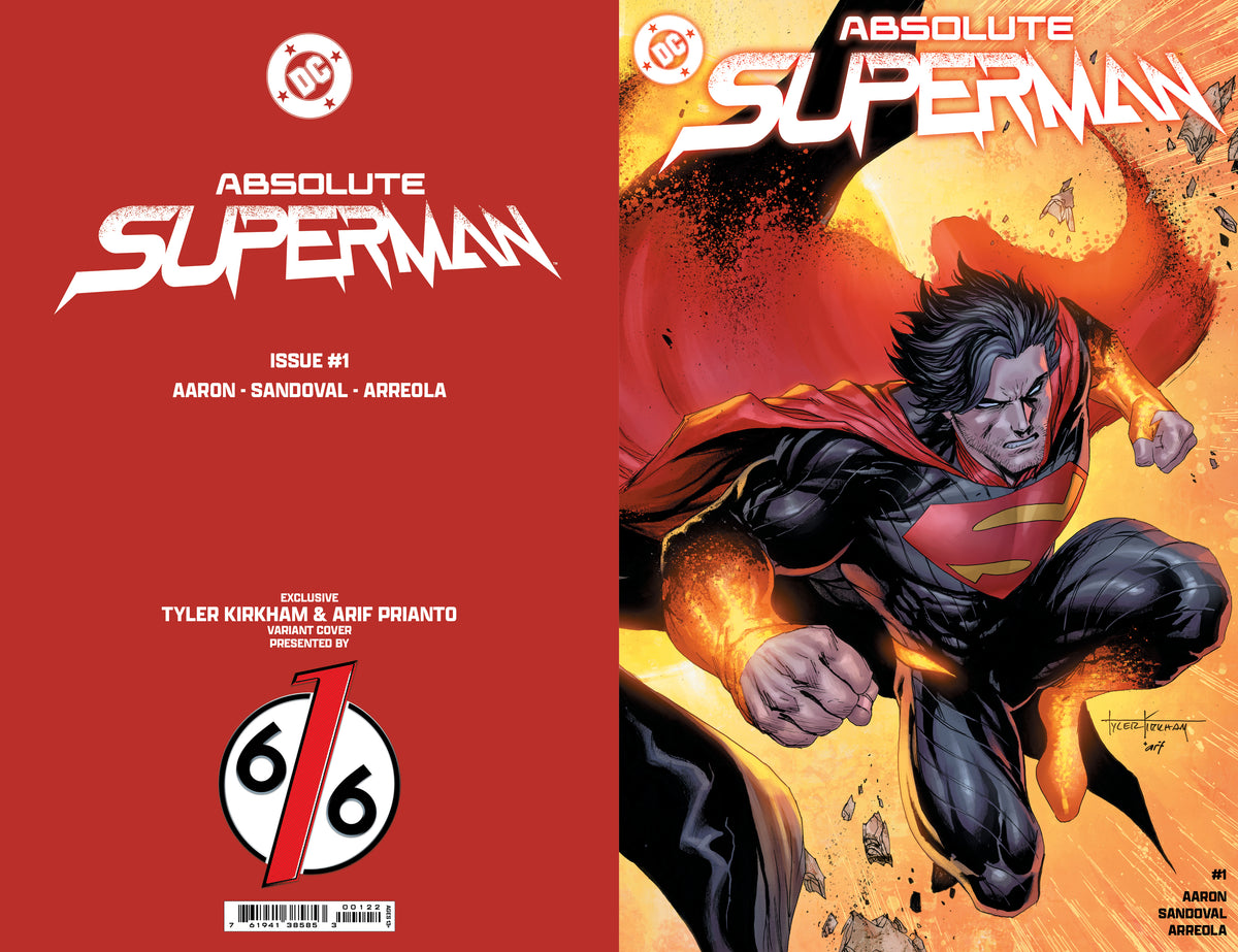 ABSOLUTE SUPERMAN 1 TYLER KIRKHAM 616 Trade Dress Variant LTD 3000 ...