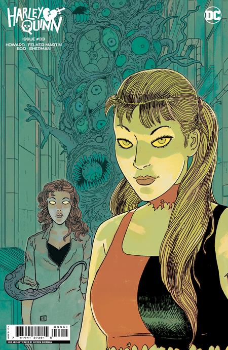 HARLEY QUINN #33 HAYDEN SHERMAN 1:50 Card Stock Ratio Variant – The 616 ...