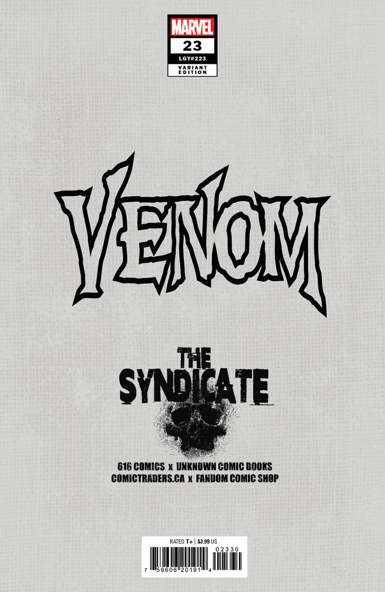 VENOM #23 JUNGGEUN YOON 616 Secret Trade Dress Variant – The 616 Comics