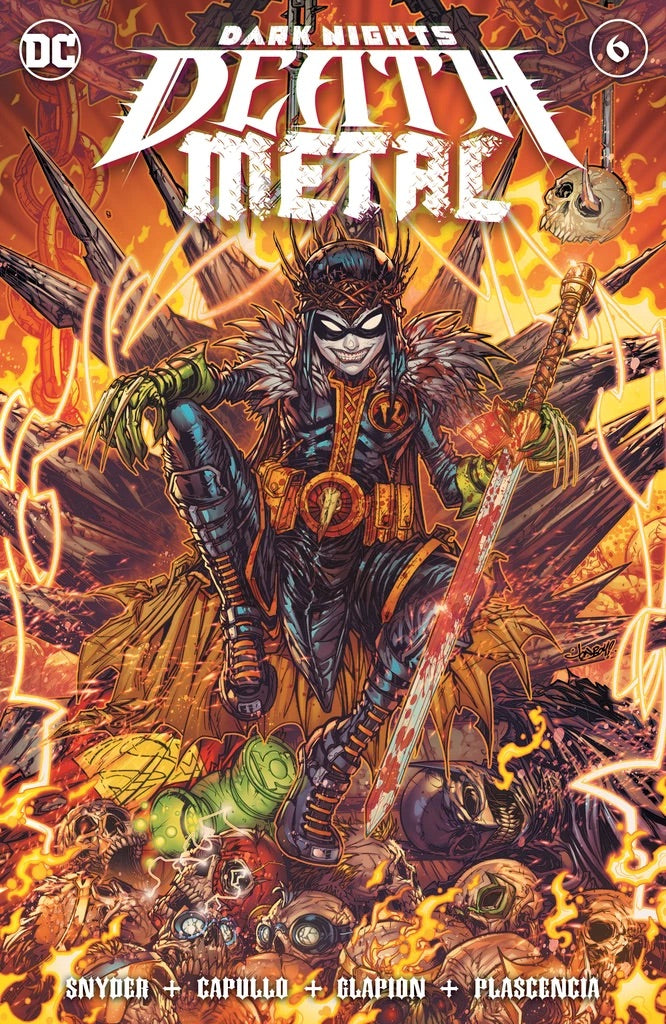 DARK NIGHTS DEATH METAL #6 JONBOY MEYERS SIGNED Trade Dress Variant CO ...
