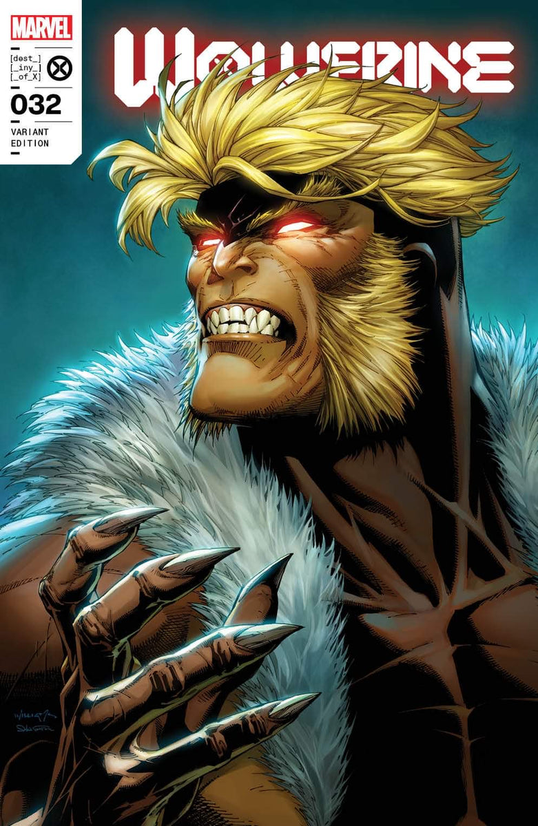 WOLVERINE #32 SCOTT WILLIAMS 616 Trade Dress Variant SABRETOOTH – The ...