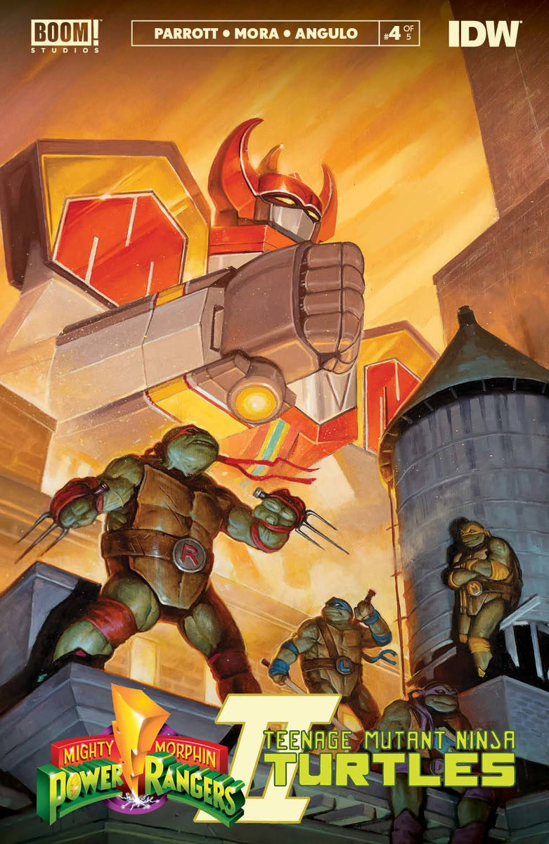 MMPR TMNT II #4 E.M. GIST 1:75 Ratio Variant – The 616 Comics