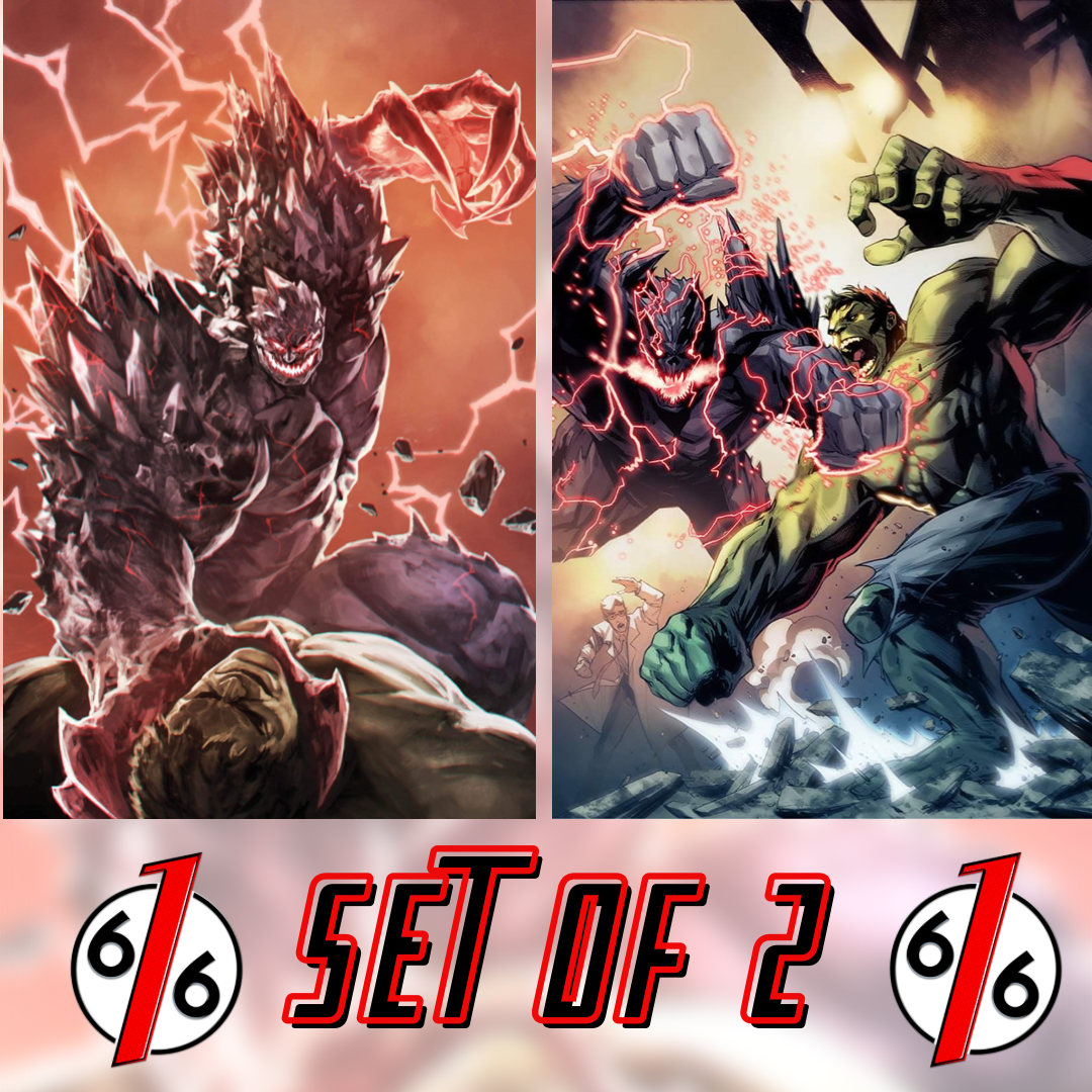 HULK #6 SKAN & STEPHEN SEGOVIA 616 Virgin Variant Set TITAN – The 616 ...