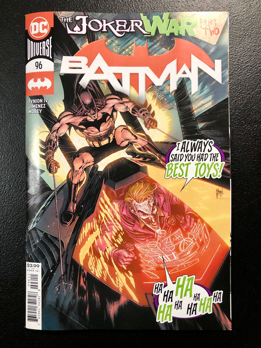 BATMAN #96 Cover A Guillem March JOKER WAR – The 616 Comics