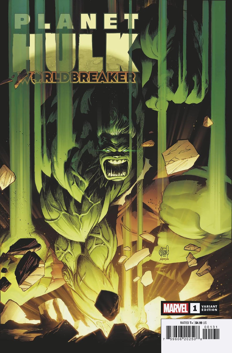 PLANET HULK: WORLDBREAKER #1 ADAM KUBERT 1:25 Ratio Variant – The 616 ...