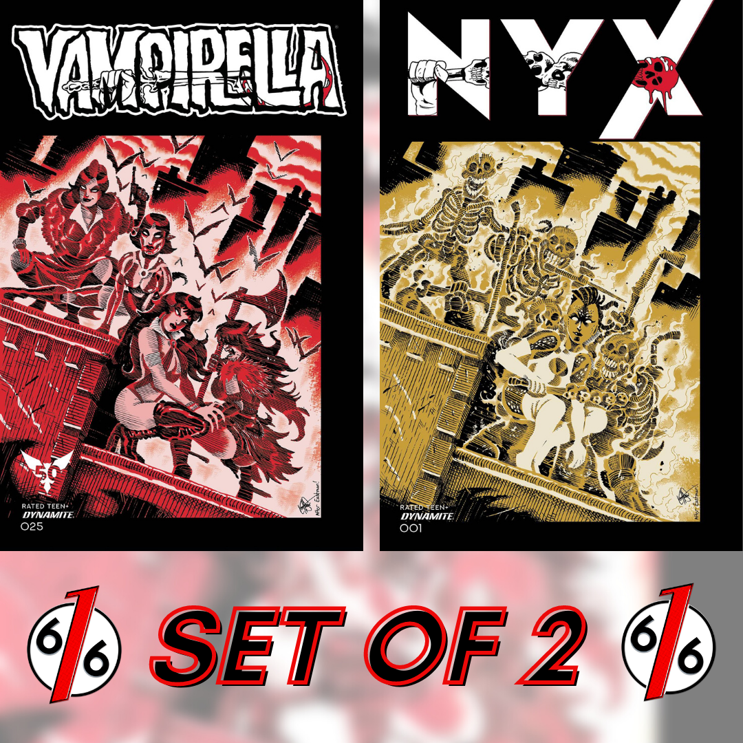 TMNT #1 HOMAGE VARIANT SET VAMPIRELLA #25 & NYX #1 Ken Haeser – The 616 ...