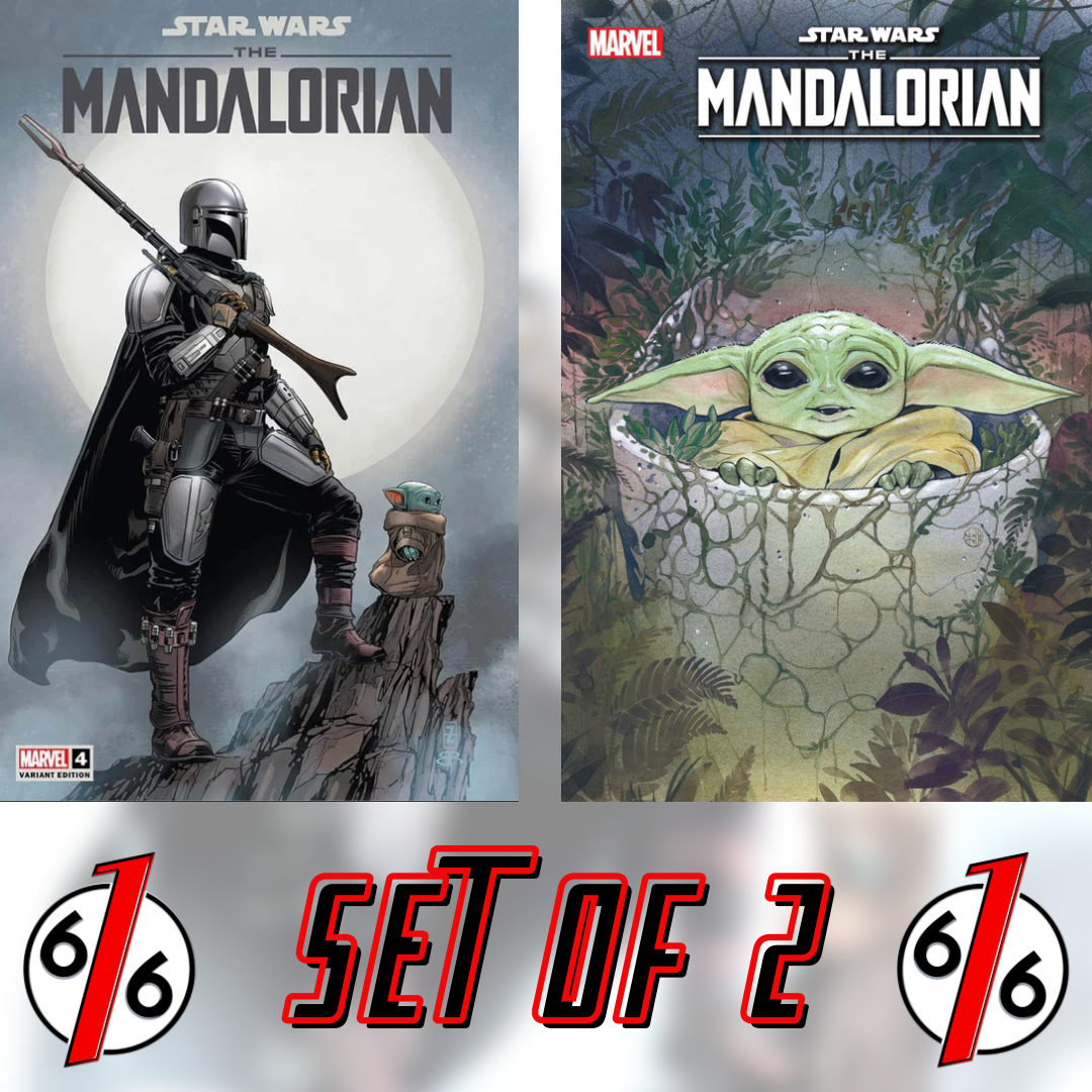 Star Wars The Mandalorian 4 Zircher And Momoko Variant Grogu The 616