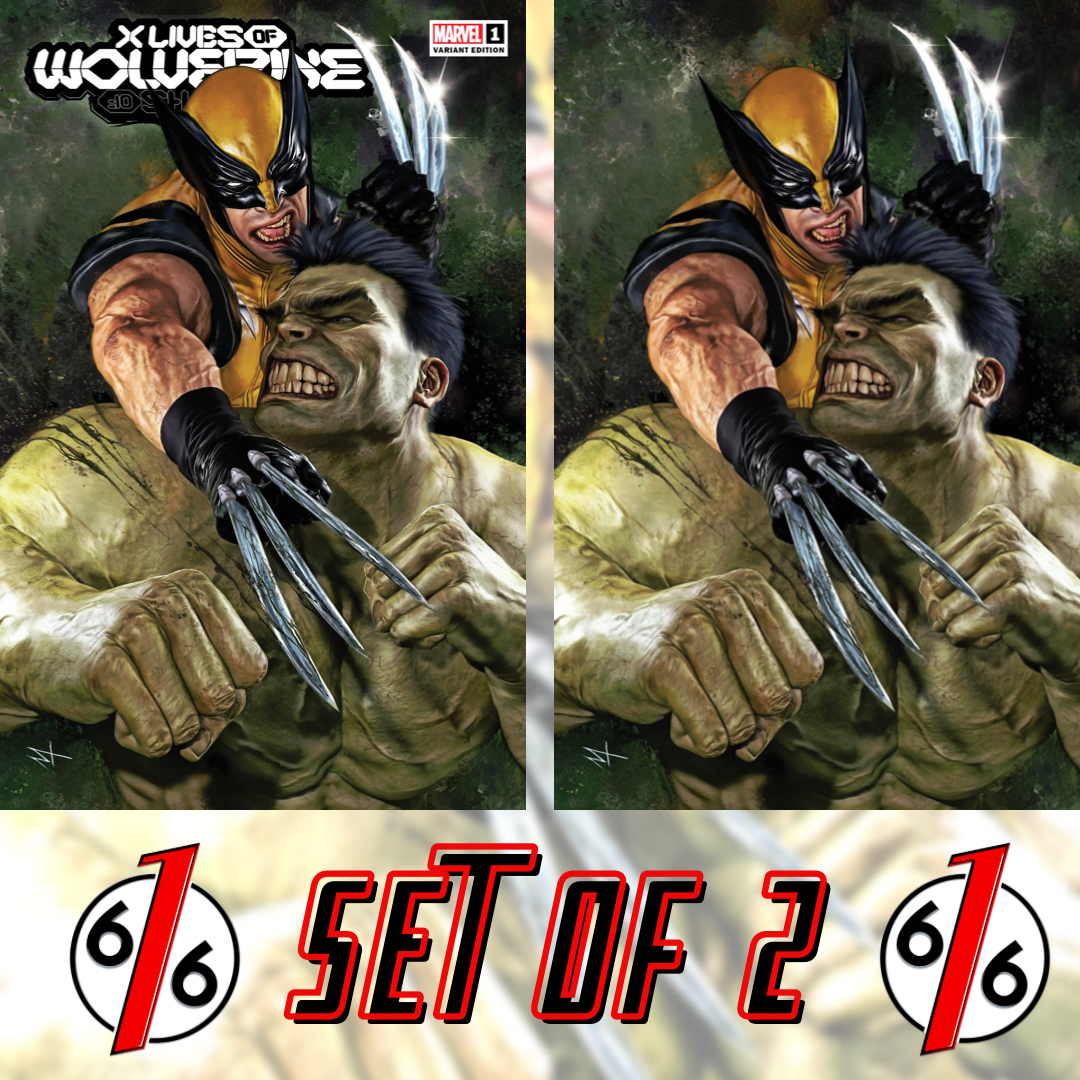 X LIVES OF WOLVERINE #1 MARCO TURINI 616 Trade Dress & Virgin Variant ...