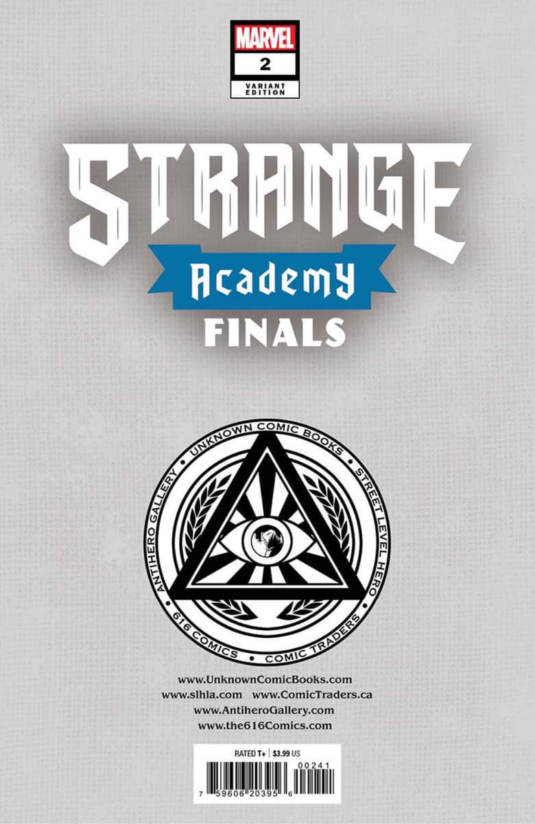 STRANGE ACADEMY FINALS #2 R1C0 Unknown 616 MAGIK Trade Dress Variant ...