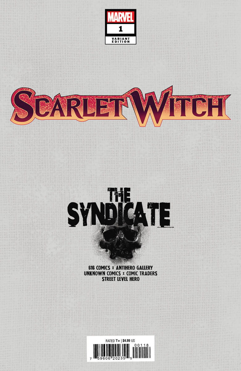 SCARLET WITCH #1 LUCIO PARRILLO 616 Comics Virgin Variant – The 616 Comics
