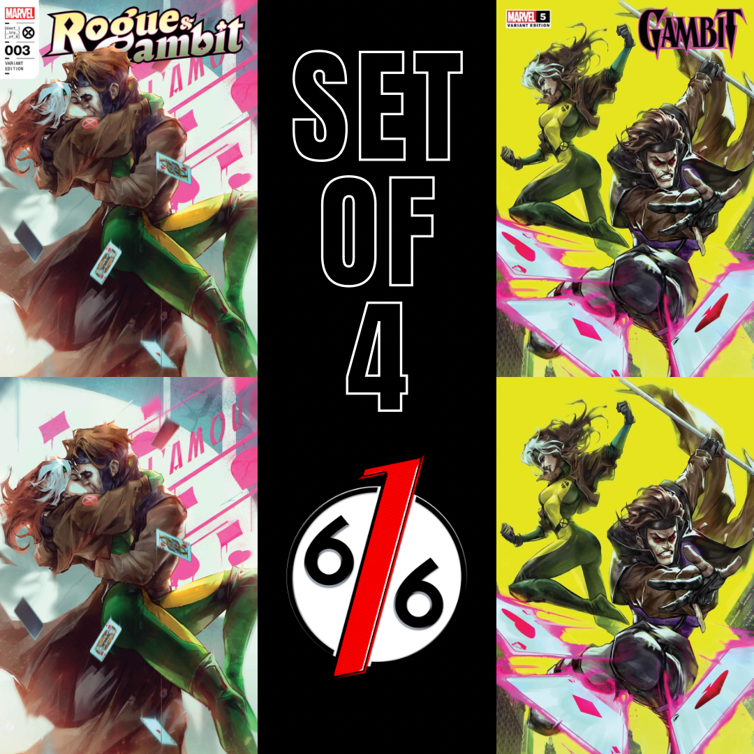 ROGUE & GAMBIT #3 & GAMBIT #5 IVAN TAO 616 Trade Dress & Virgin Varian ...