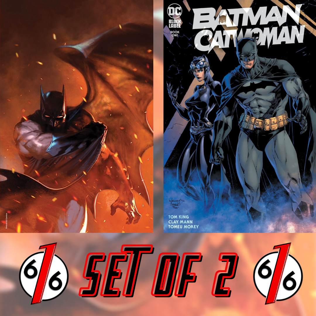 616 CUSTOMER APPRECIATION SET of 2 With BATMAN #108 DELL’OTTO Virgin V ...