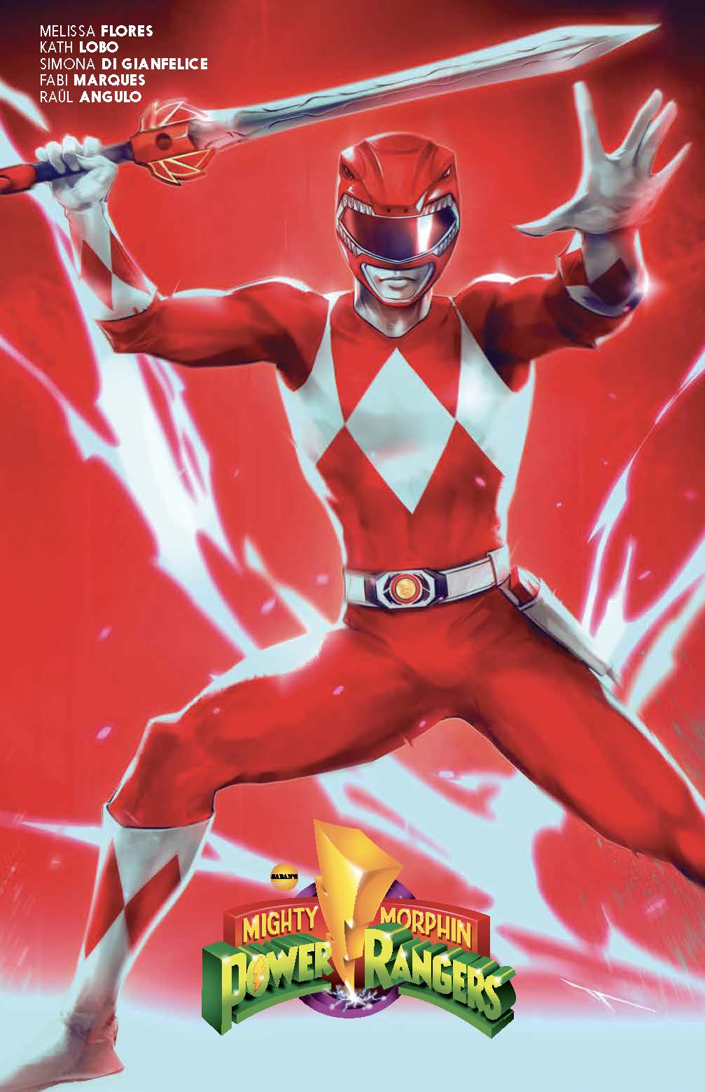 MIGHTY MORPHIN POWER RANGERS 101-107 IVAN TAO Connecting Trade Dress V ...